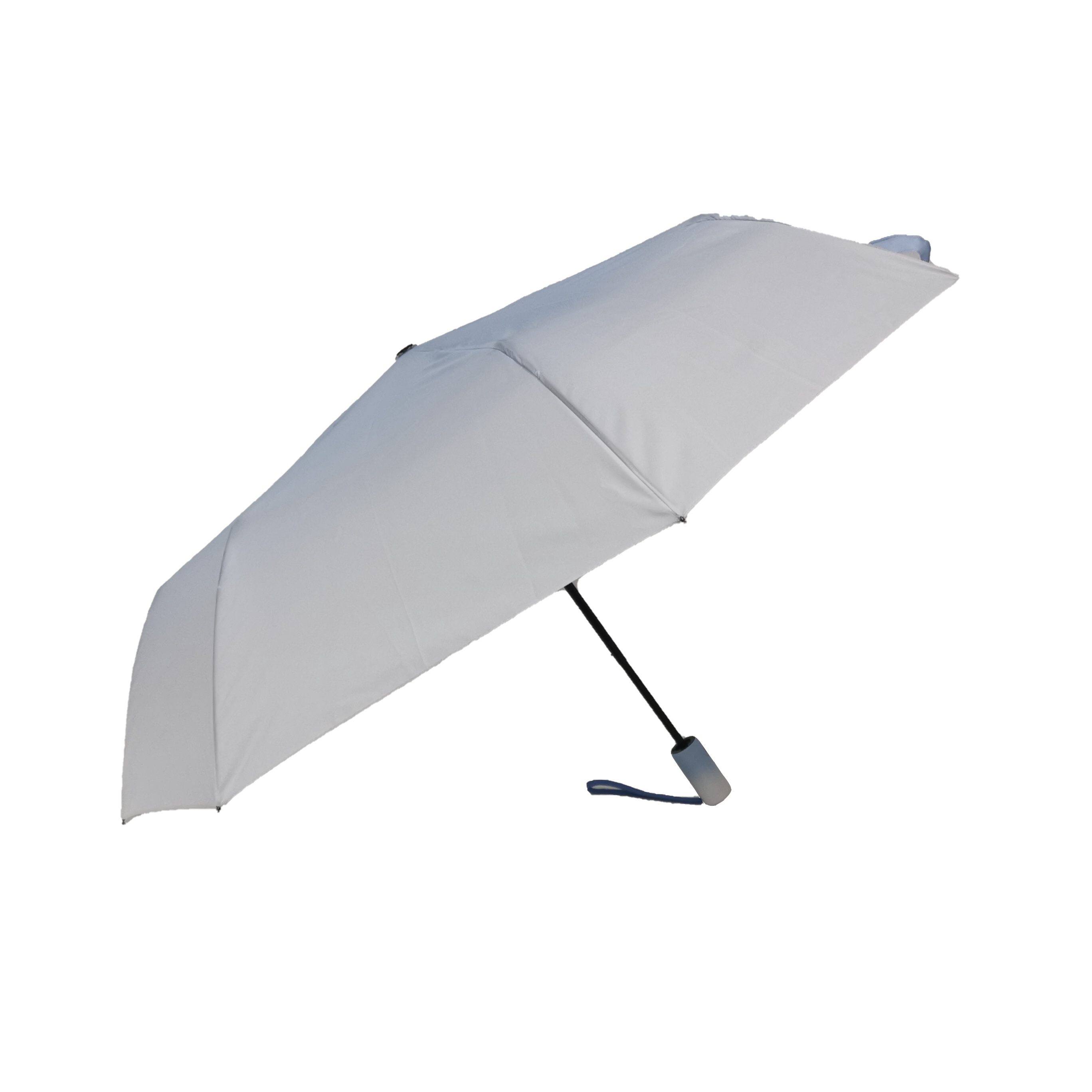 Wholesale Tri-fold Automatic Umbrella Gradient Color Handle and fabric ...